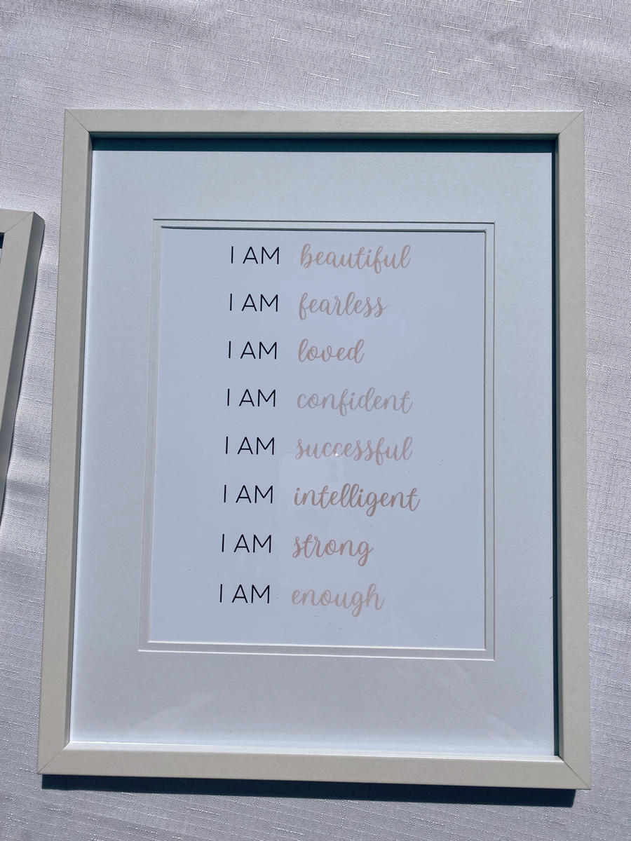 Affirmation Frame – Love Jess