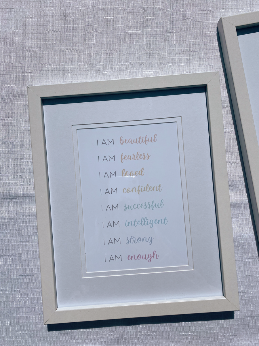 Affirmation Frame – Love Jess